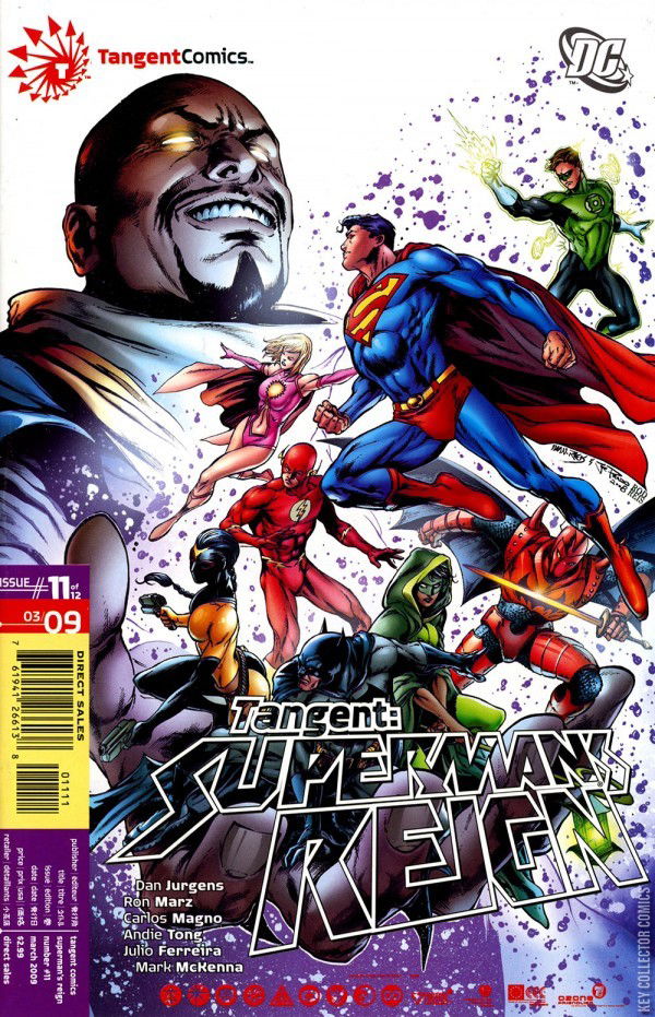 Tangent: Superman's Reign #11 Published January 2009
