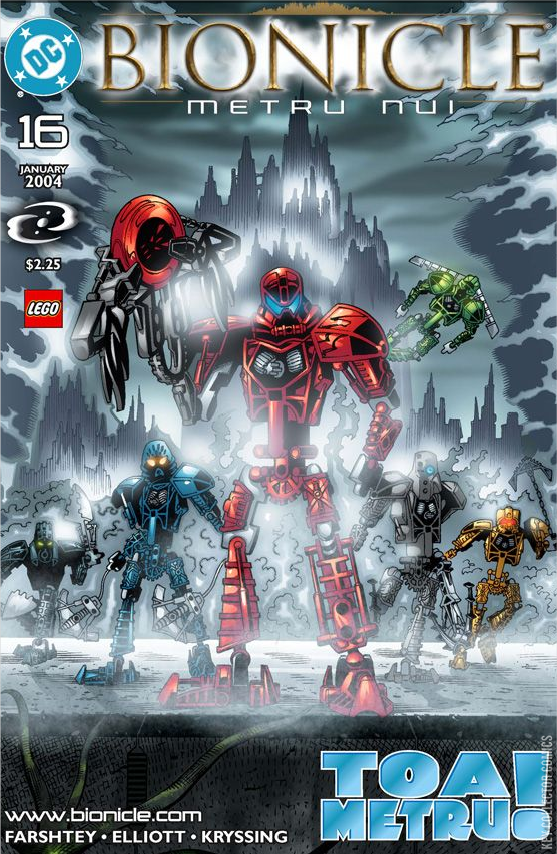 Bionicle #16 Published January 2004 | Key Collector Comics
