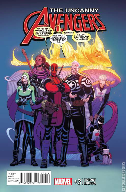 Uncanny Avengers #3 1:25 Published December 2015 | Key