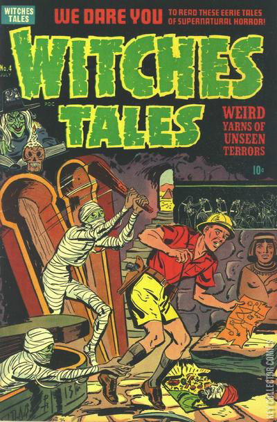Witches Tales #4 Published July 1951 | Key Collector Comics