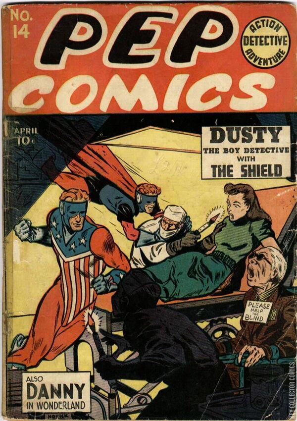 Pep Comics #14 Published April 1941 | Key Collector Comics