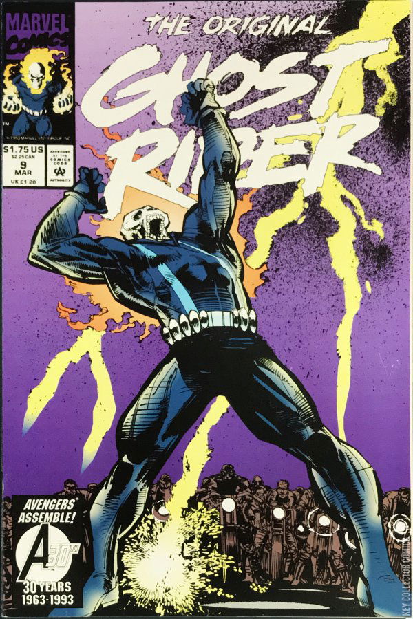 The Original Ghost Rider #9 Published March 1993 | Key