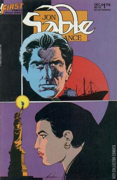 Jon Sable Freelance #43 Published December 1986 | Key C
