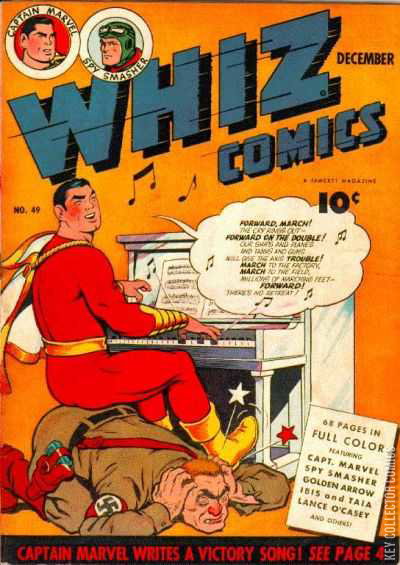 Whiz Comics #49 Published December 1943 | Key Collector