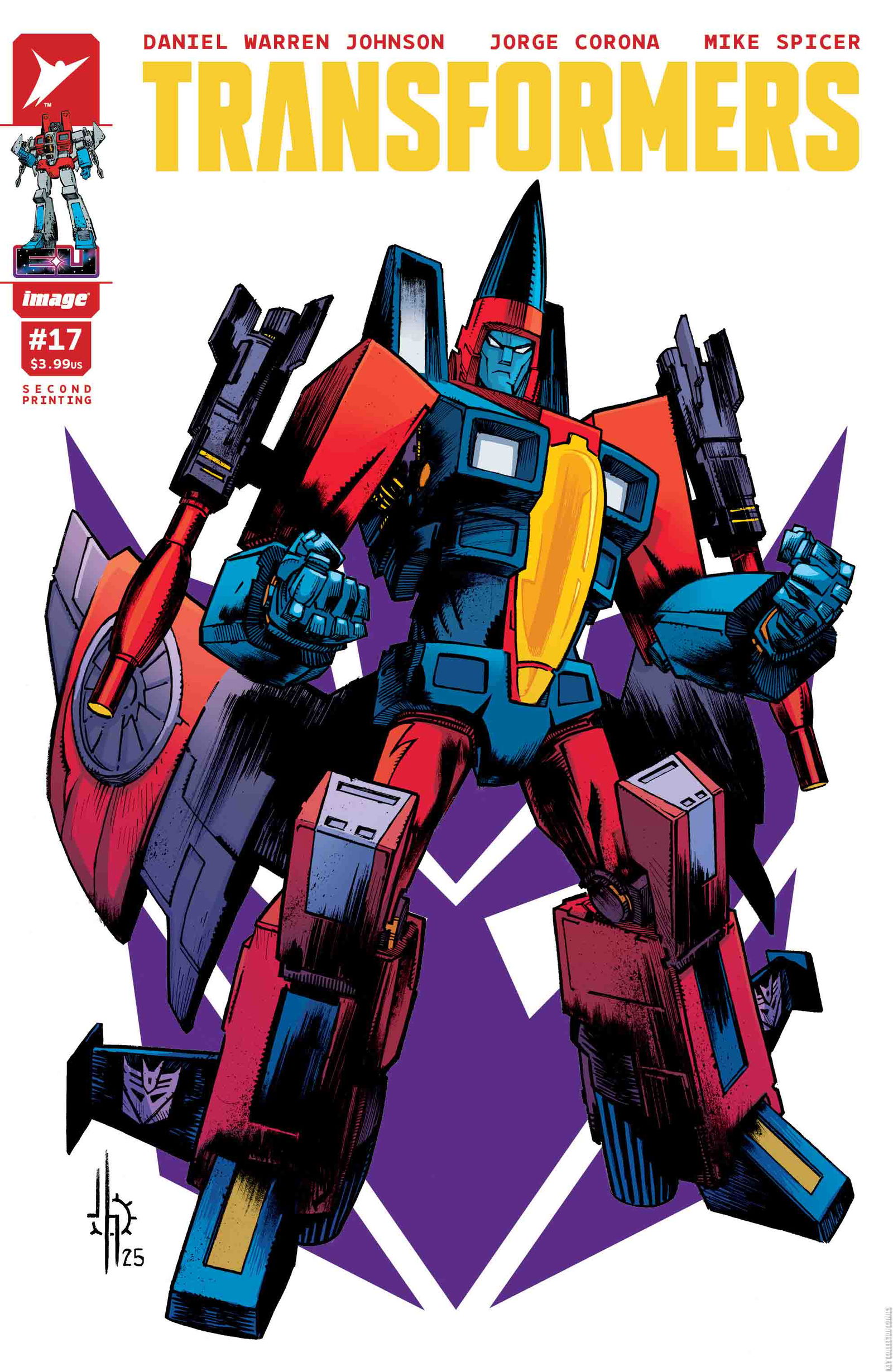Transformers #17 2nd Print Published April 2025 | Key