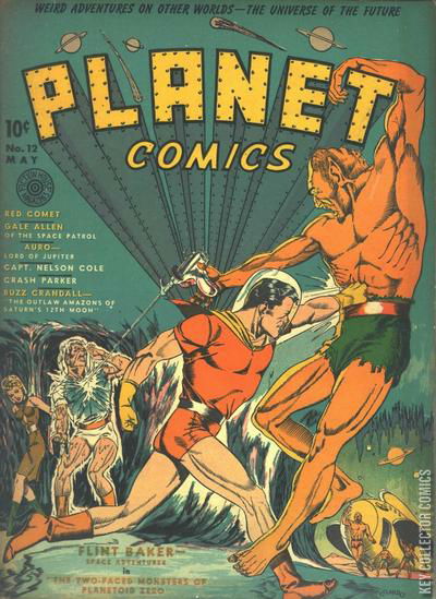 Planet Comics #12 Published May 1941 | Key Collector Comics