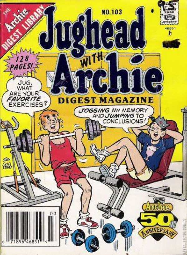 Jughead With Archie Digest #103 Published March 1991