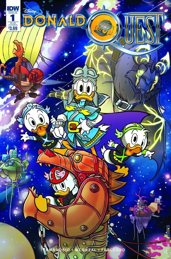 Donald Quest #1 Published November 2016 | Key Collecto