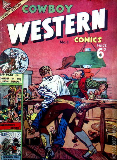 Cowboy Western Comics by L Miller Son | Key Collector Comics