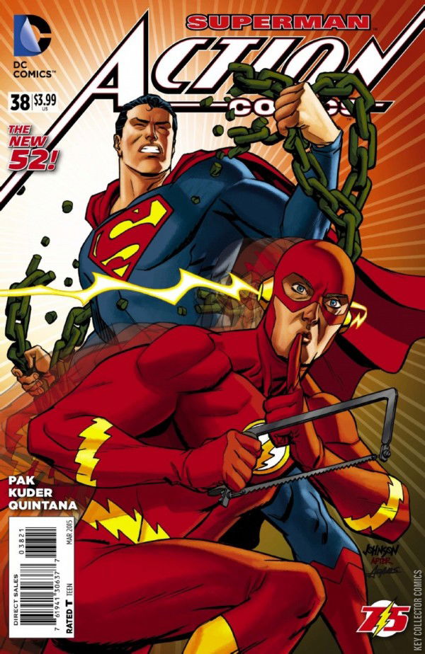 Action Comics #38 Variant Published January 2015 | Key