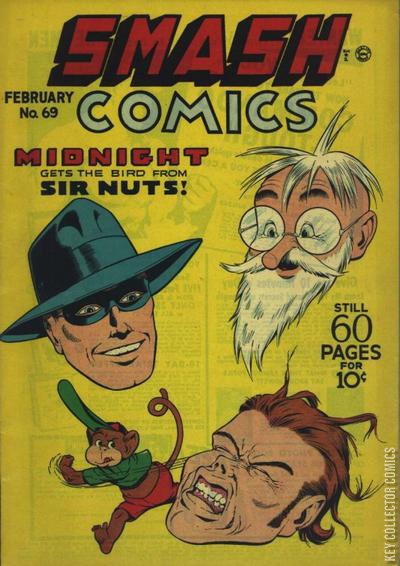 Smash Comics #69 Published February 1947 | Key Collecto