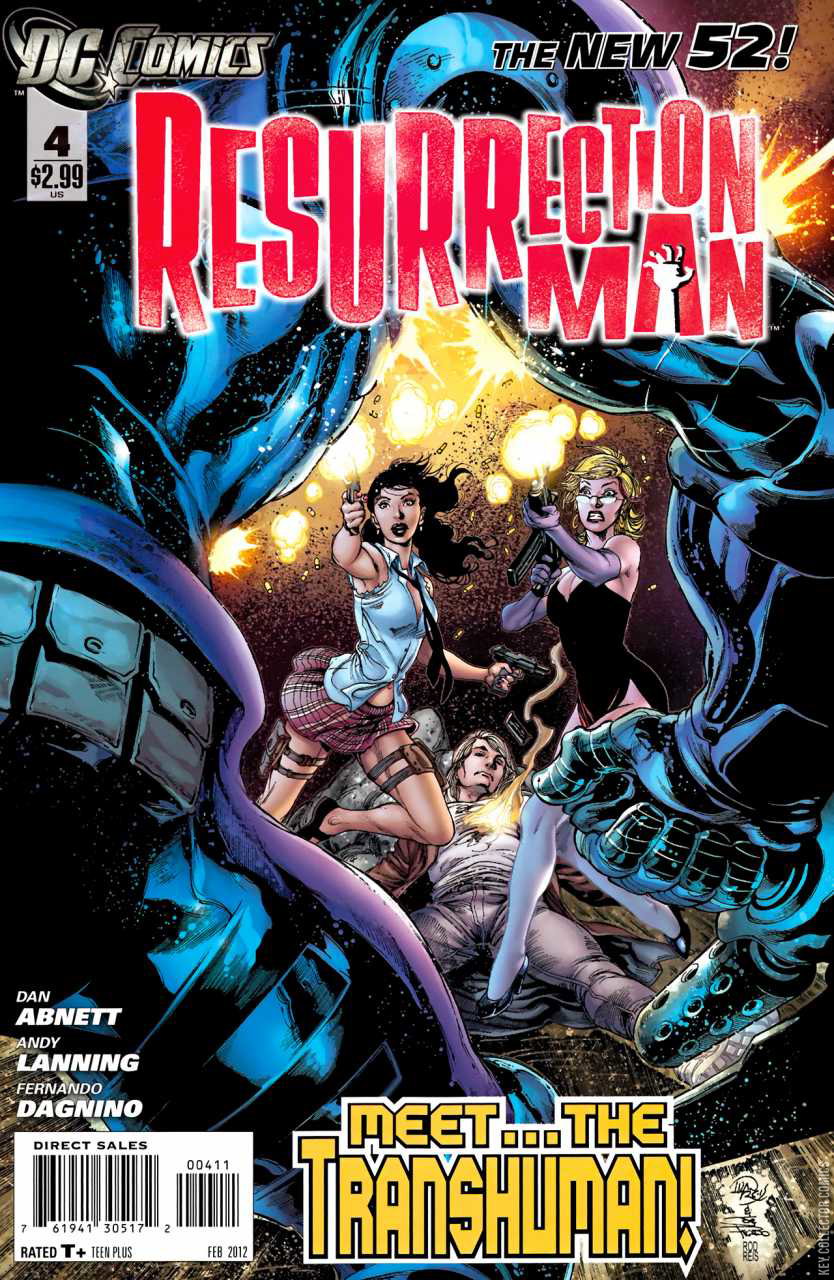 Resurrection Man #4 Published December 2011 | Key Colle