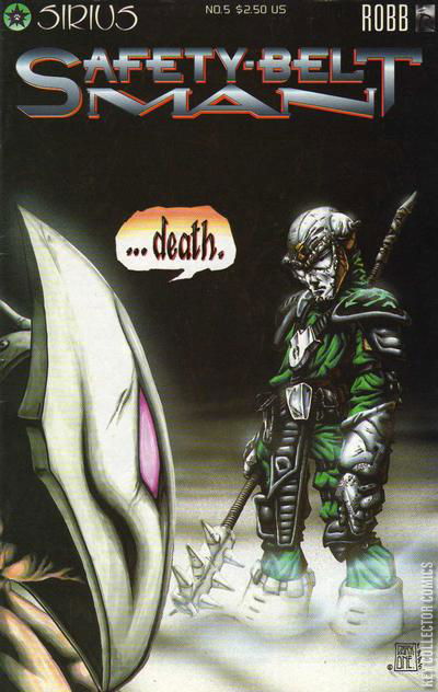 Safety-Belt Man #5 Published December 1995 | Key Collec