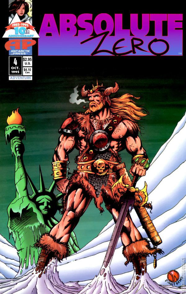 Absolute Zero #4 Published October 1995 | Key Collector