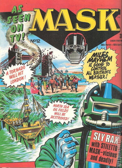 MASK #12 Published January 1986 | Key Collector Comics