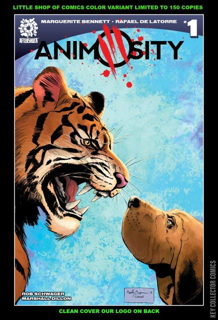 Animosity #1 Variant Published August 2016 | Key Colle