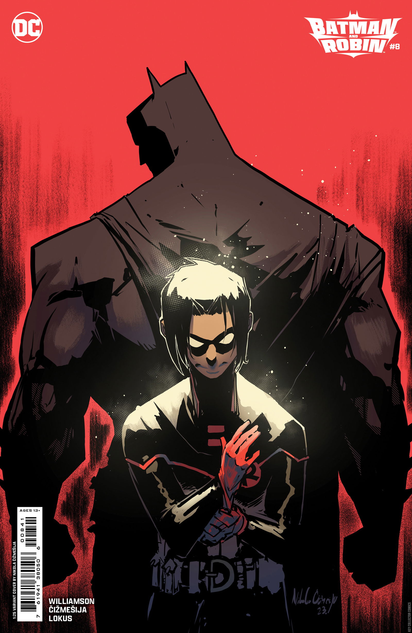 Batman and Robin #8 1:25 Published April 2024 | Key Co