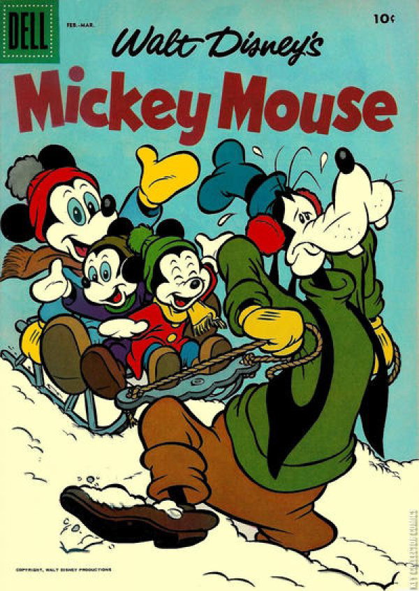 Walt Disney's Mickey Mouse #52 Published February 1957