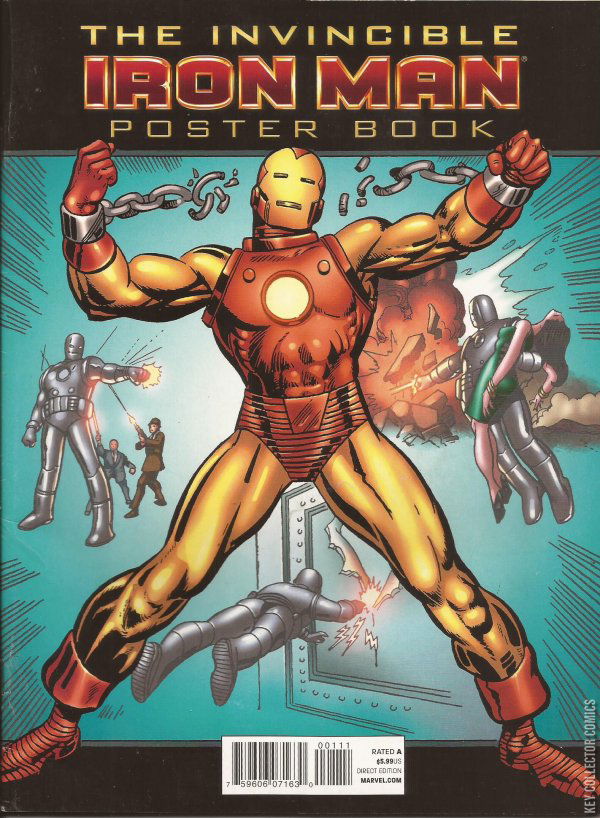The Invincible Iron Man Poster Book by Marvel | Key Collector Comics