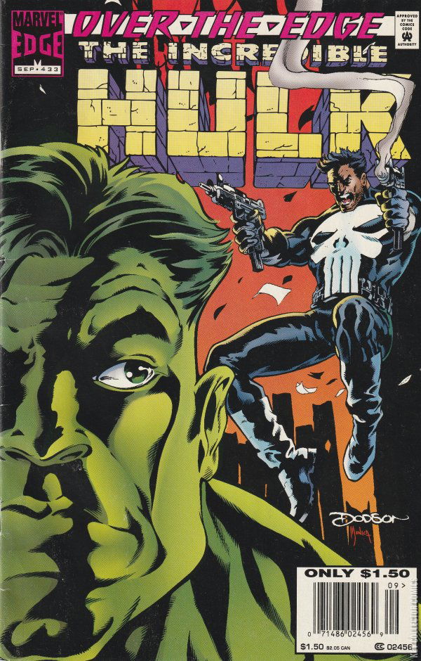 Incredible Hulk #433 Newsstand Published September 199
