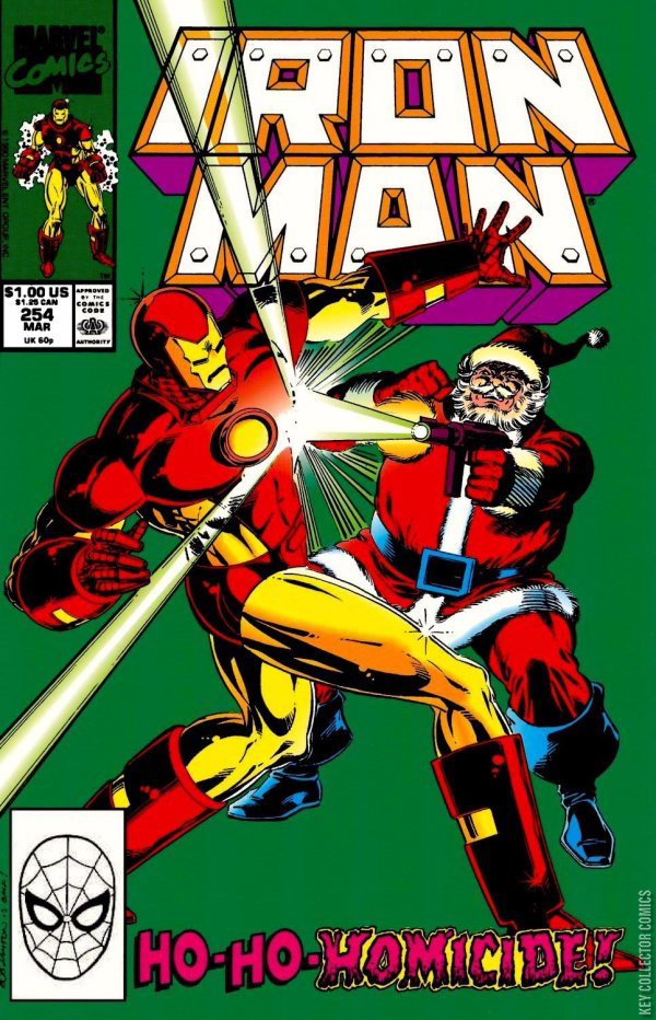 Iron Man #254 Published March 1990 | Key Collector Comics