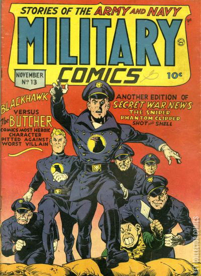 Military Comics #13 Published September 1942 | Key Coll