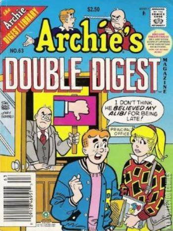 Archie Double Digest #63 Published January 1993 | Key C