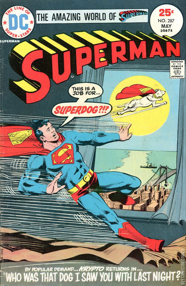 Superman #287 Published May 1975 | Key Collector Comics