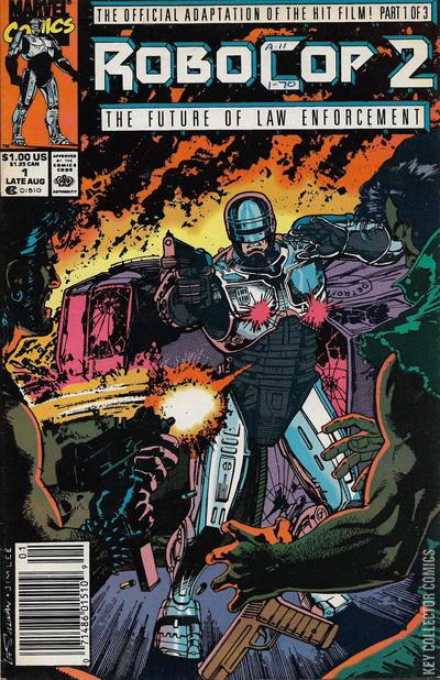 RoboCop 2 #1 Newsstand Published August 1990 | Key Col