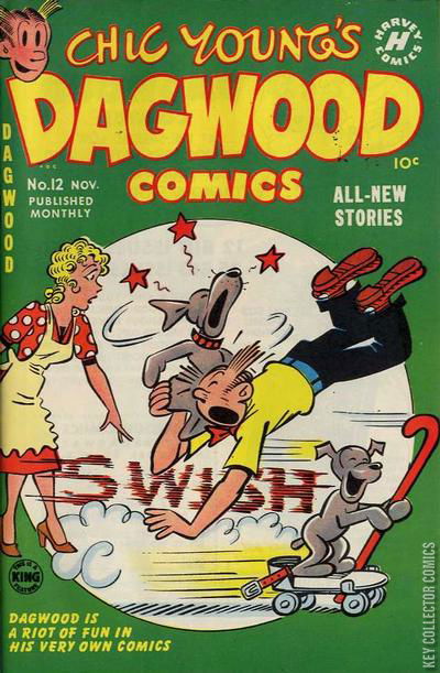 Chic Young's Dagwood Comics #12 Published November 1951