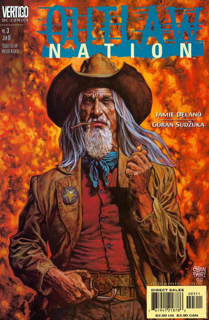 Outlaw Nation #3 Published January 2001 | Key Collector