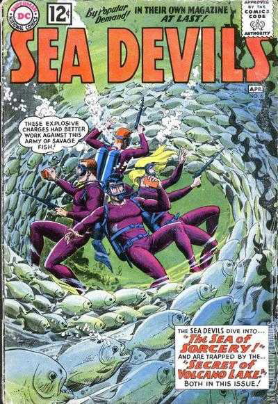 Sea Devils #4 Published April 1962 | Key Collector Comics