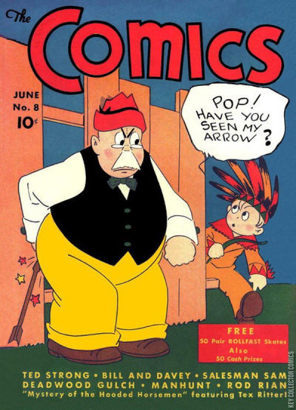 Comics, The #8 Published June 1938 | Key Collector Comics