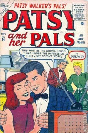 Patsy and Her Pals #24 Published September 1956 | Key C