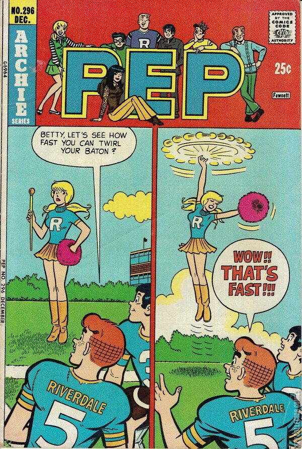 Pep Comics #296 Published December 1974 | Key Collector