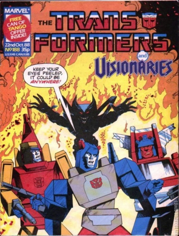 Transformers Magazine, The (UK) #188 Published October