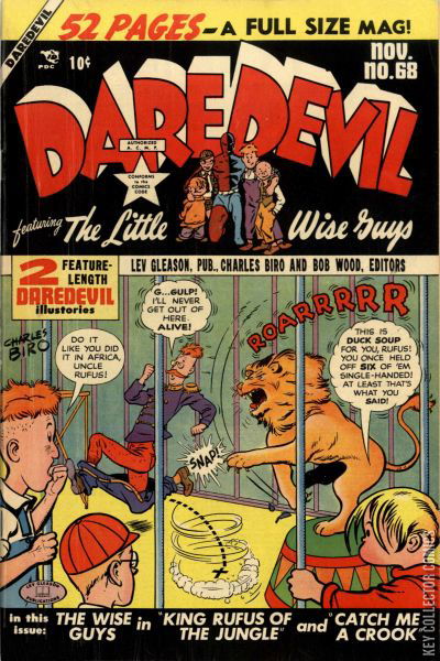 Daredevil Comics #68 Published November 1950 | Key Coll
