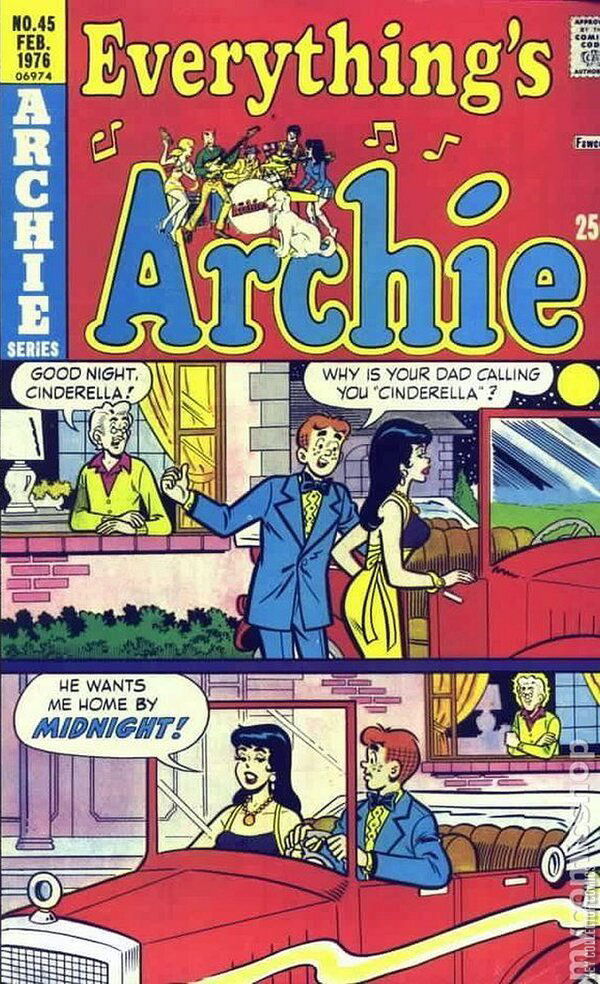 Everything's Archie #45 Published February 1976 | Key C
