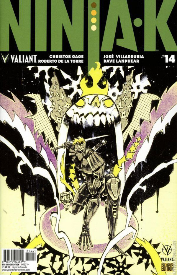 Ninja-K #14 Variant Published December 2018 | Key Coll