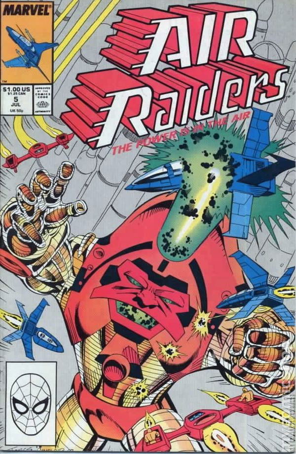 Air Raiders #5 Published July 1988 | Key Collector Comics