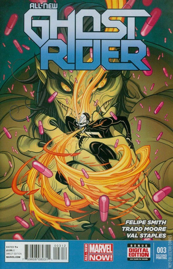 All-New Ghost Rider #3 2nd Print Published July 2014