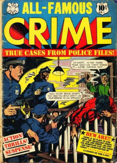 All-Famous Crime #5 Published May 1952 | Key Collector
