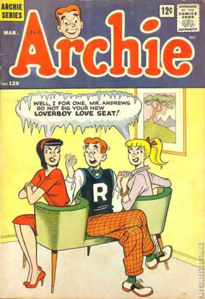 Archie Comics #126 Published January 1962 | Key Collect