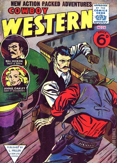 Cowboy Western Comics #24 Published January 1956 | Key