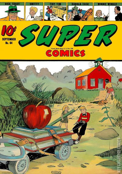Super Comics #64 Published September 1943 | Key Collect