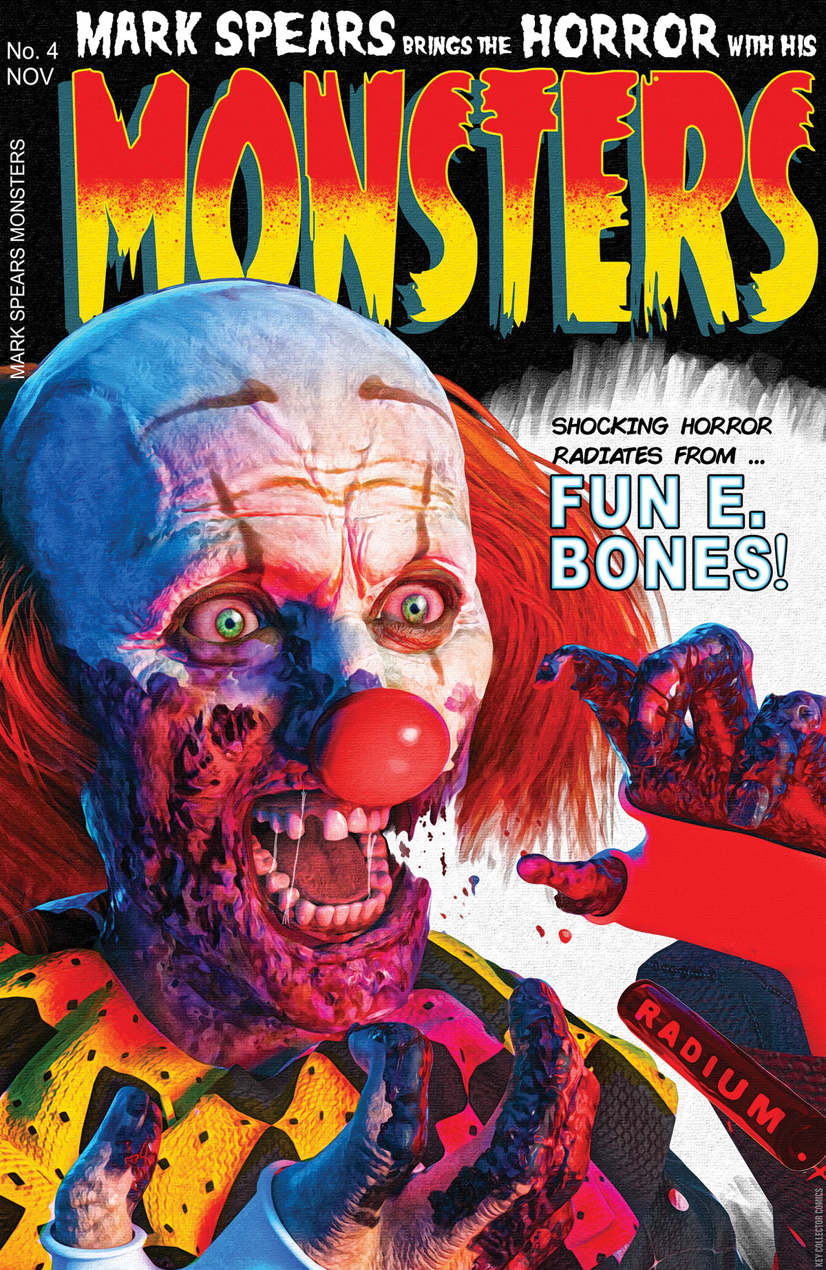 Mark Spears: Monsters #4 2nd Print 1:25 Published November