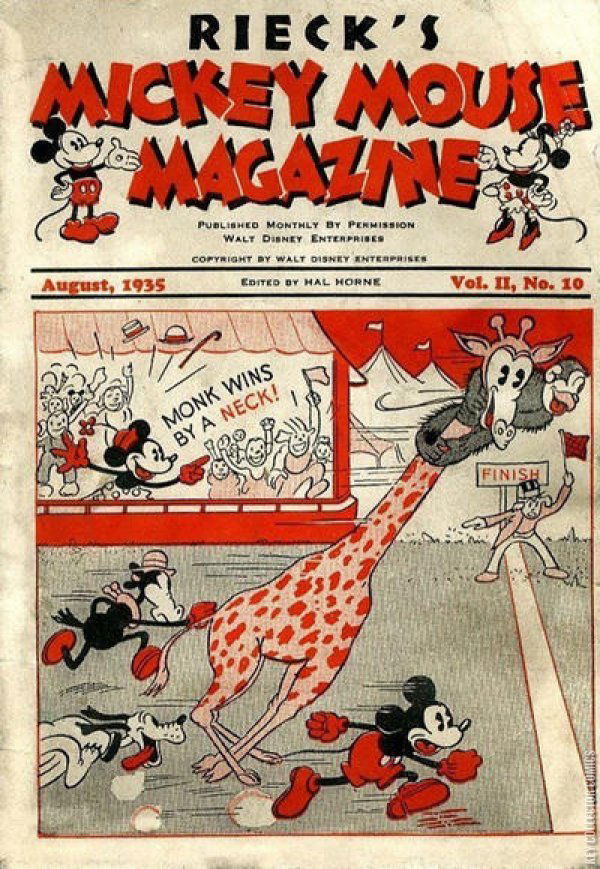 Mickey Mouse Magazine #10 Published August 1935 | Key C