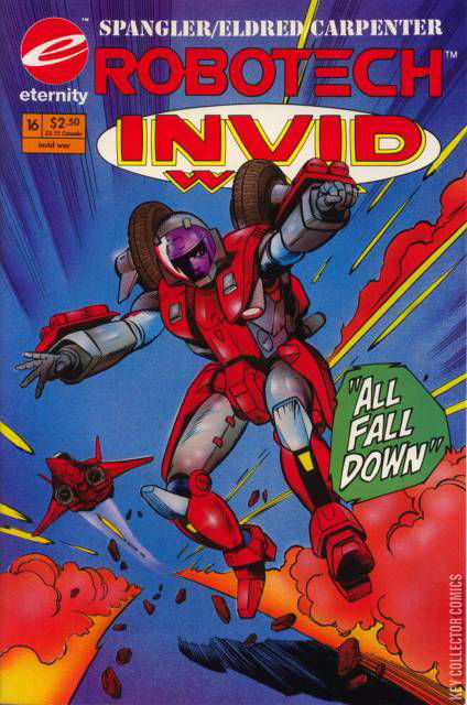 Robotech: Invid War #16 Published August 1993 | Key Col