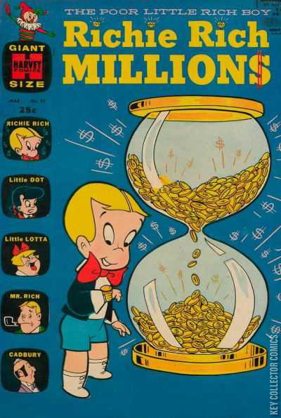 Richie Rich Millions #22 Published December 1969 | Key