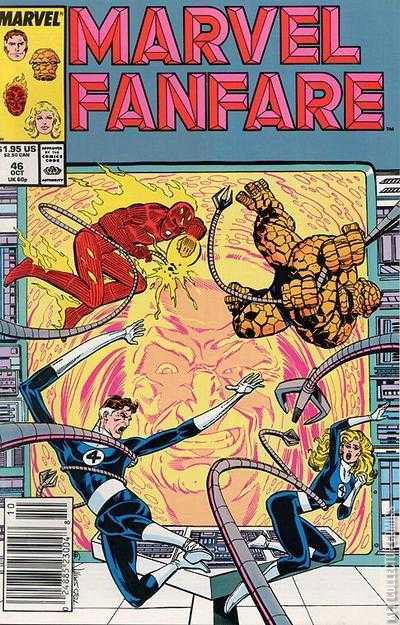Marvel Fanfare #46 Published October 1989 | Key Collect